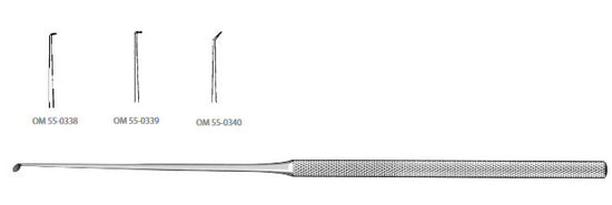 Rhoton Micro Dissection Hook (New), 7.5in (19.1cm), 90° Sharp, German ...